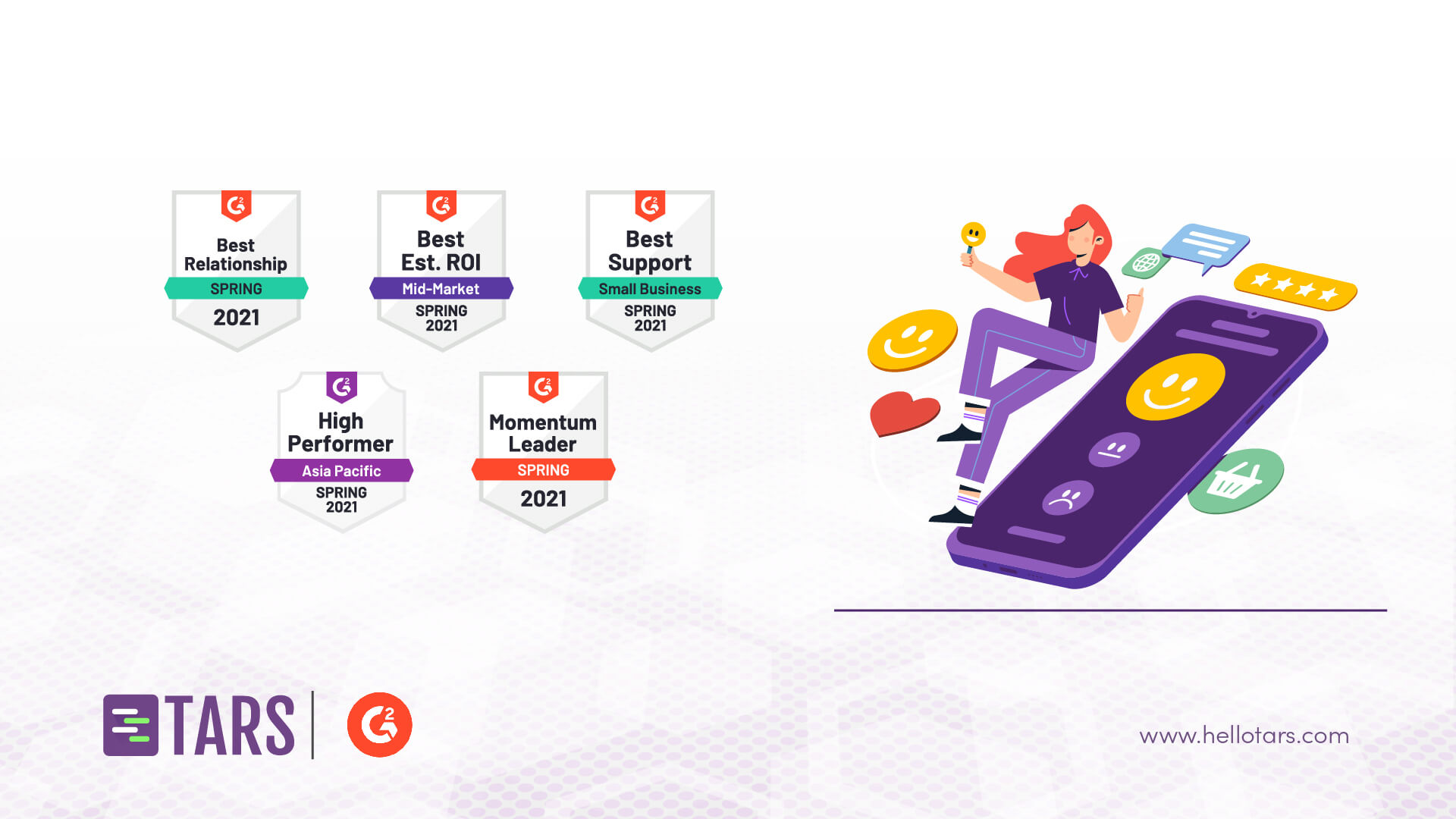 G2 Recognizes Tars as a Leader for Chatbot Platform and Conversational ...