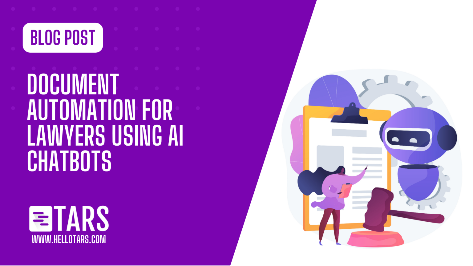 Document Automation for Lawyers Using AI Chatbots - Tars Blog