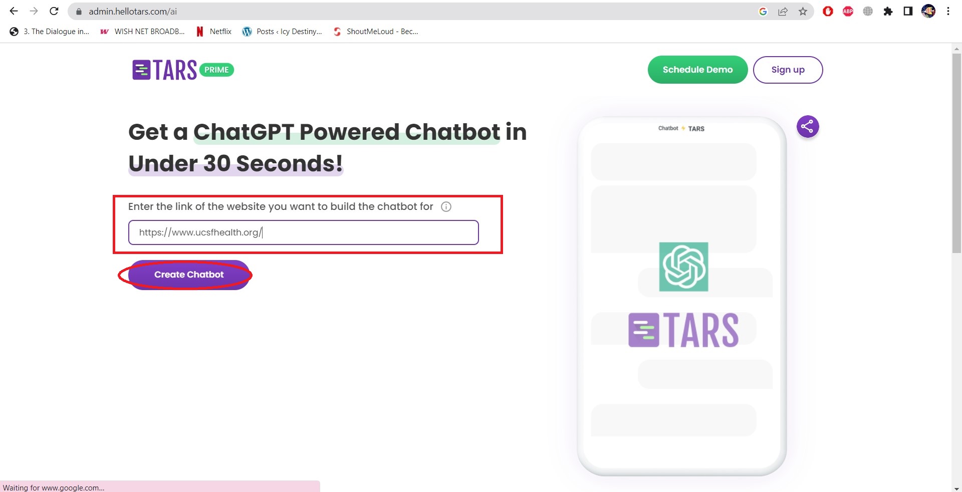 Introducing Tars Prime: Build Your Own ChatGPT-Powered AI Chatbot ...