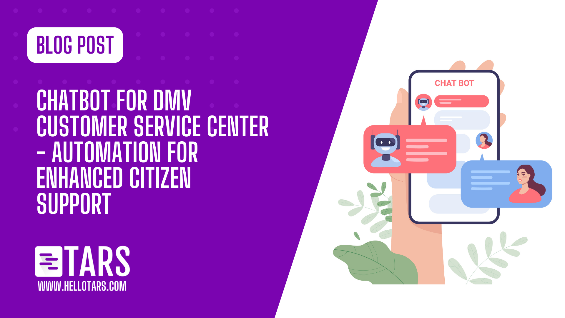 Chatbot for DMV Customer Service Center - Automation for Enhanced ...