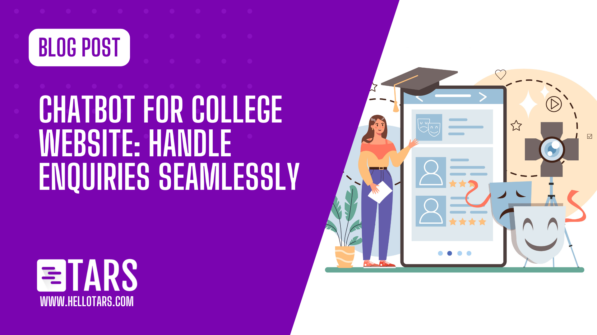 Chatbot for College Website: Handle Enquiries Seamlessly - Tars Blog