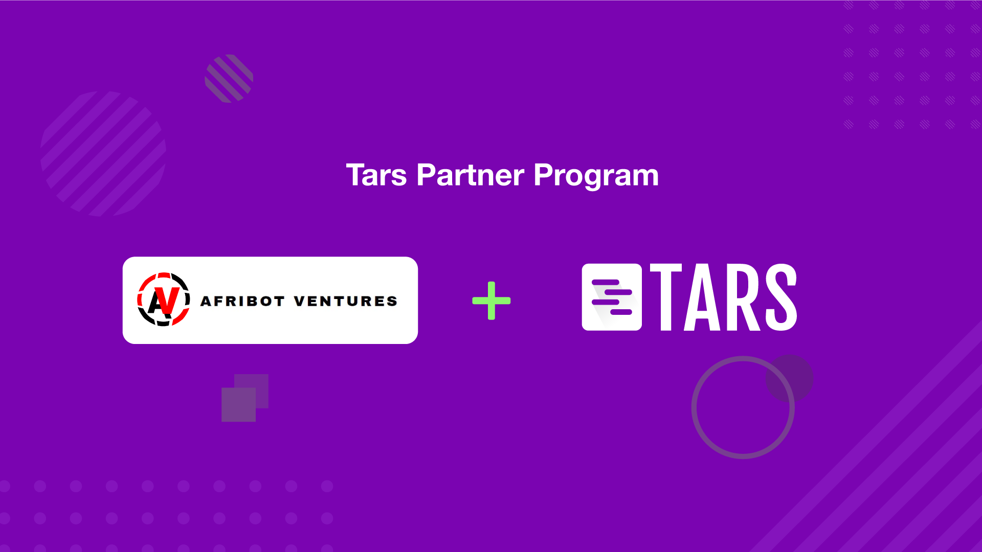 TARS Partner - Afribot Ventures